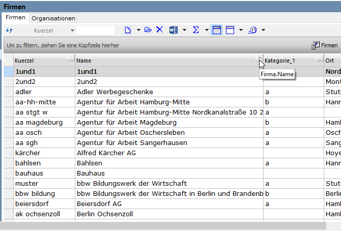 Sortieren und Suchen